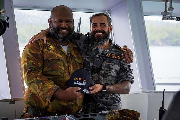 Old friends reunite on task in PNG