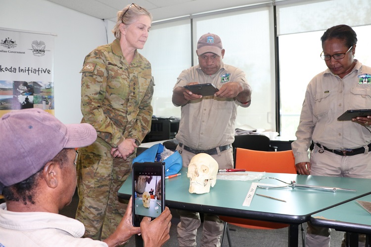 Kokoda Track Authority rangers ready to protect the Track and its ...